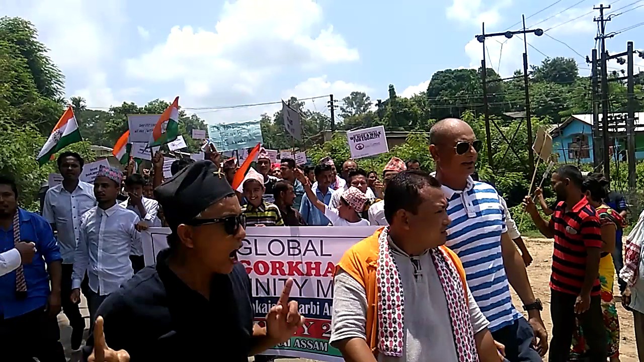 Rally in bokajan ,Assam 30 july 2017(2) - YouTube