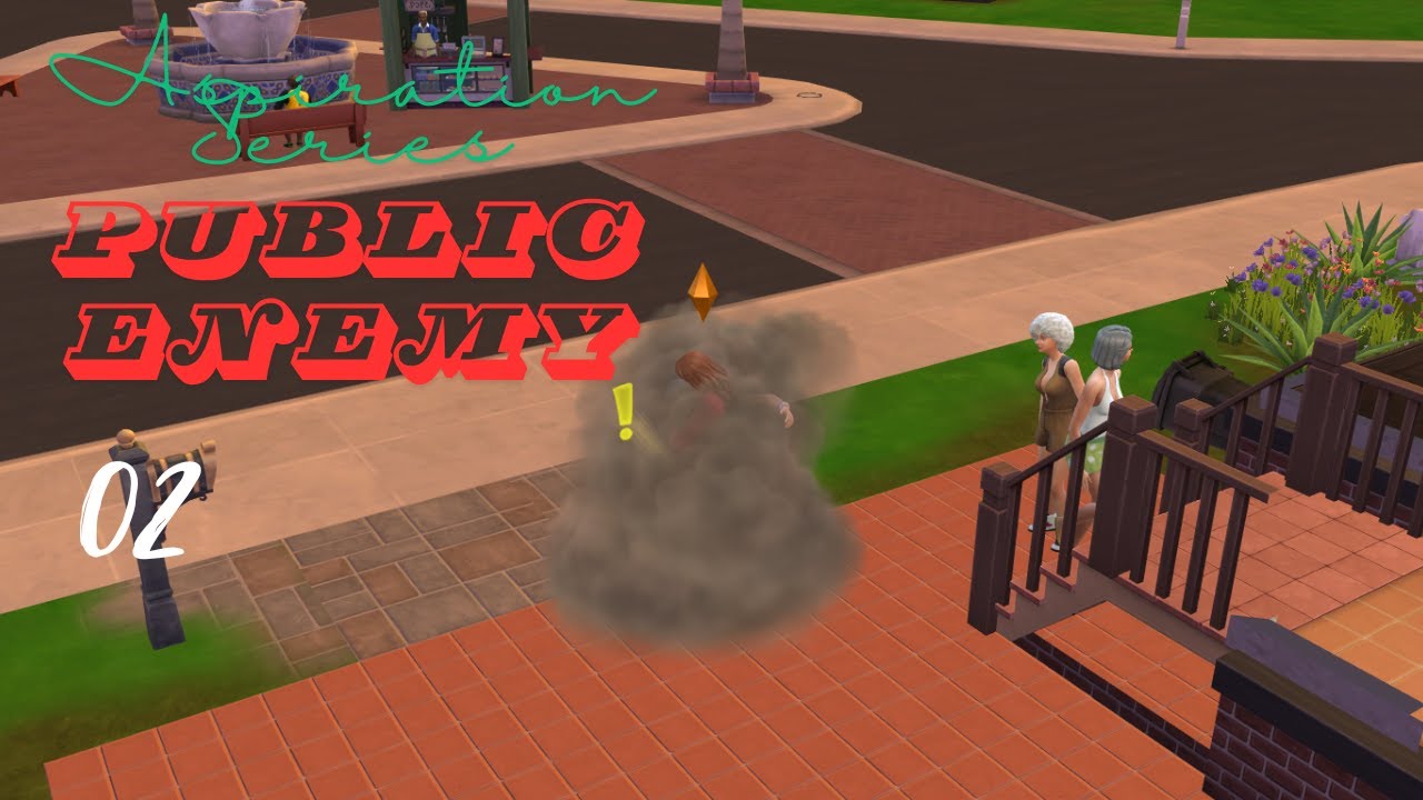 Aspiration Series: Public Enemy | 02 | The Sims 4 - YouTube