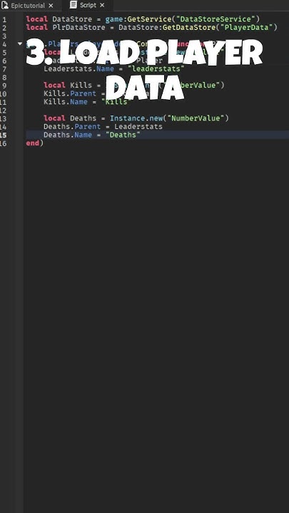 How To SAVE DATA With DataStore! - YouTube