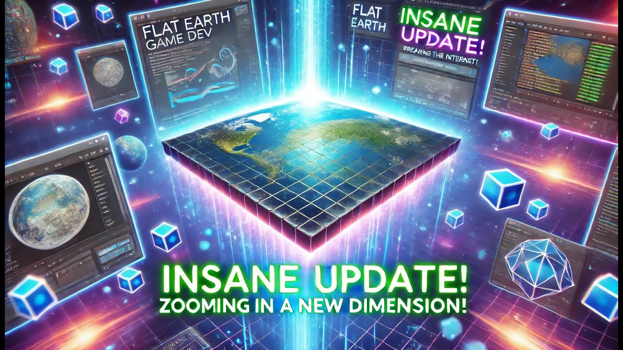🚀 Flat Earth Game Dev Update: Zooming Into a New Dimension! 🌍 - YouTube