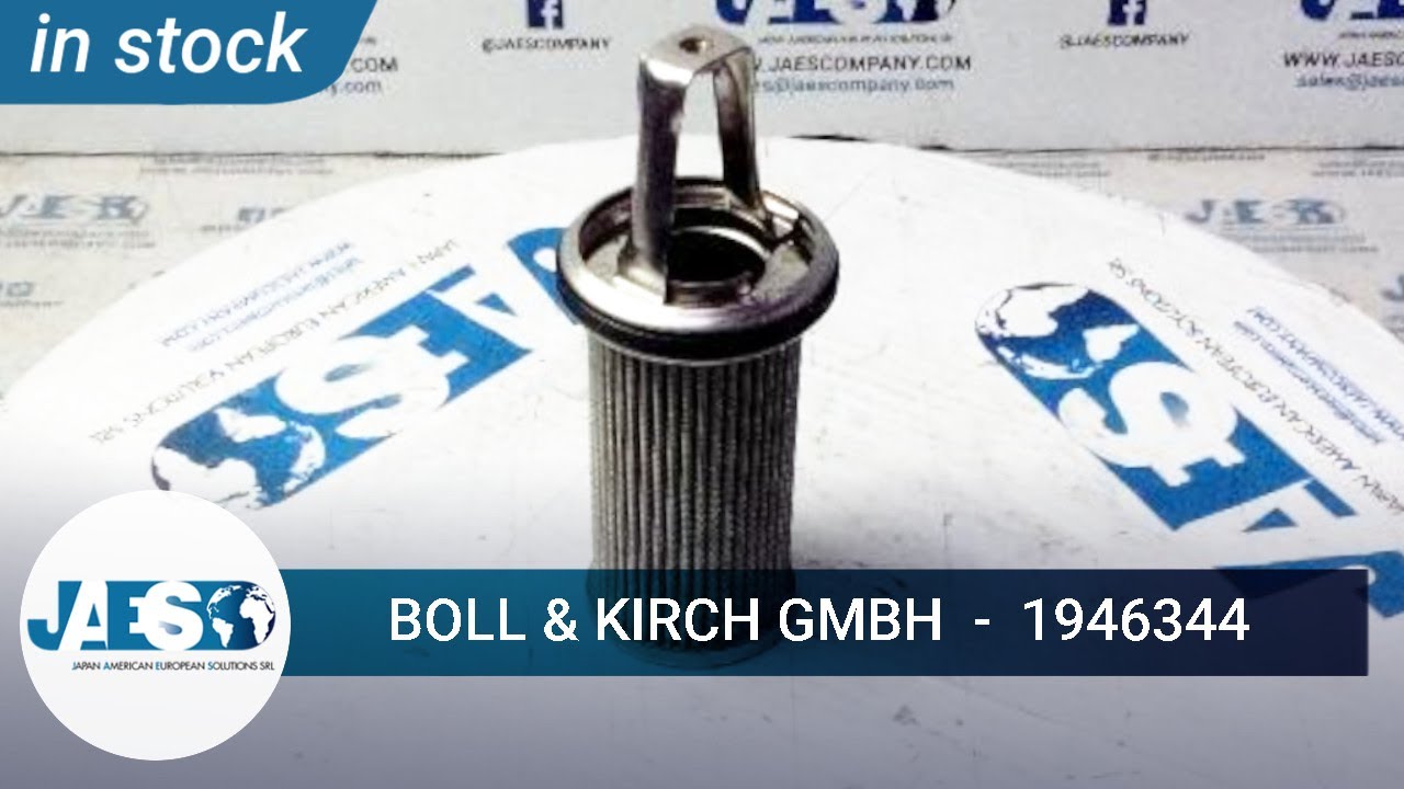 BOLL & KIRCH 1946344 (IN STOCK) Star-pleated element 65/95 300/250 - VA ...