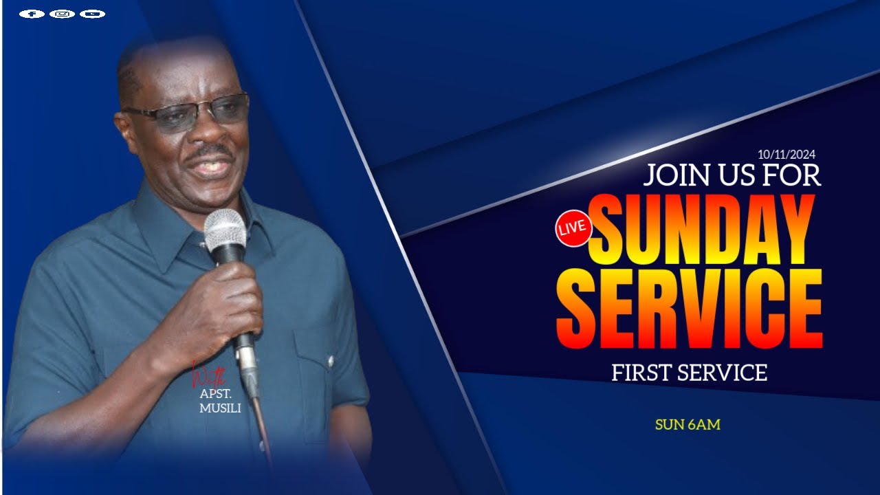 Sunday First Service / Apostle Francis Musili - YouTube
