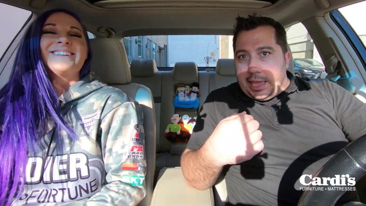 Monster Jam - Kayla Blood // Ep. 186 'Car Pooling with Ben' - YouTube