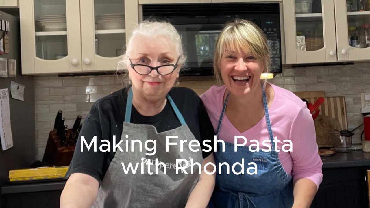 Making Fresh Pasta with Rhonda Collins - YouTube