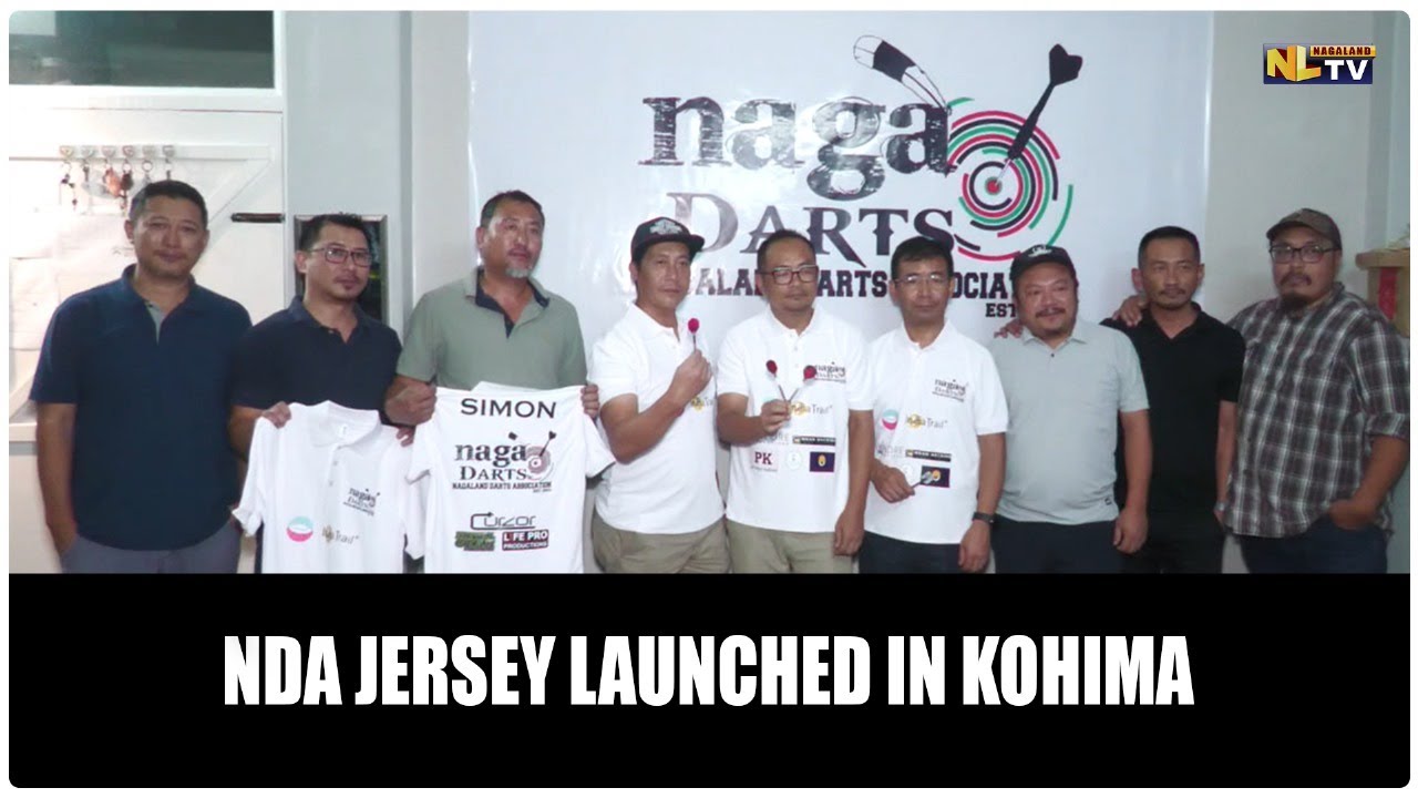 NDA JERSEY LAUNCHED IN KOHIMA - YouTube