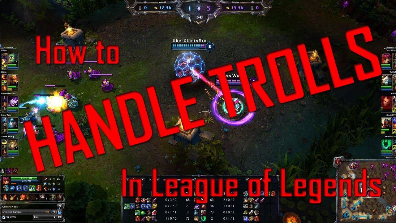 How to Handle Trolls in League of Legends - YouTube