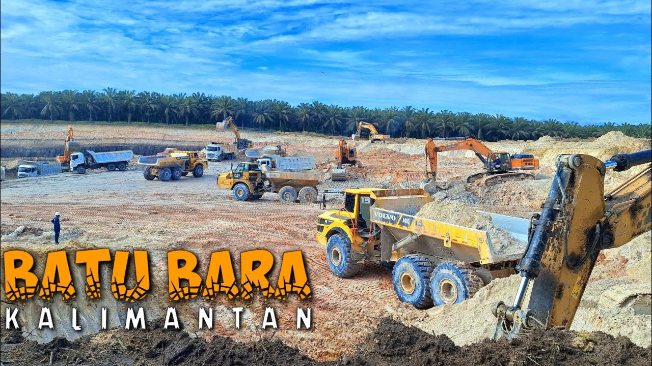 PROSES AWAL PENGGALIAN BATU BARA - YouTube