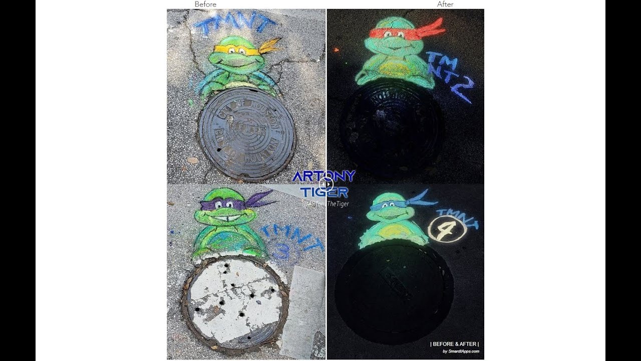 Making Colori Art Glow: Teenage Mutant Ninja Turtles Speed Through ...