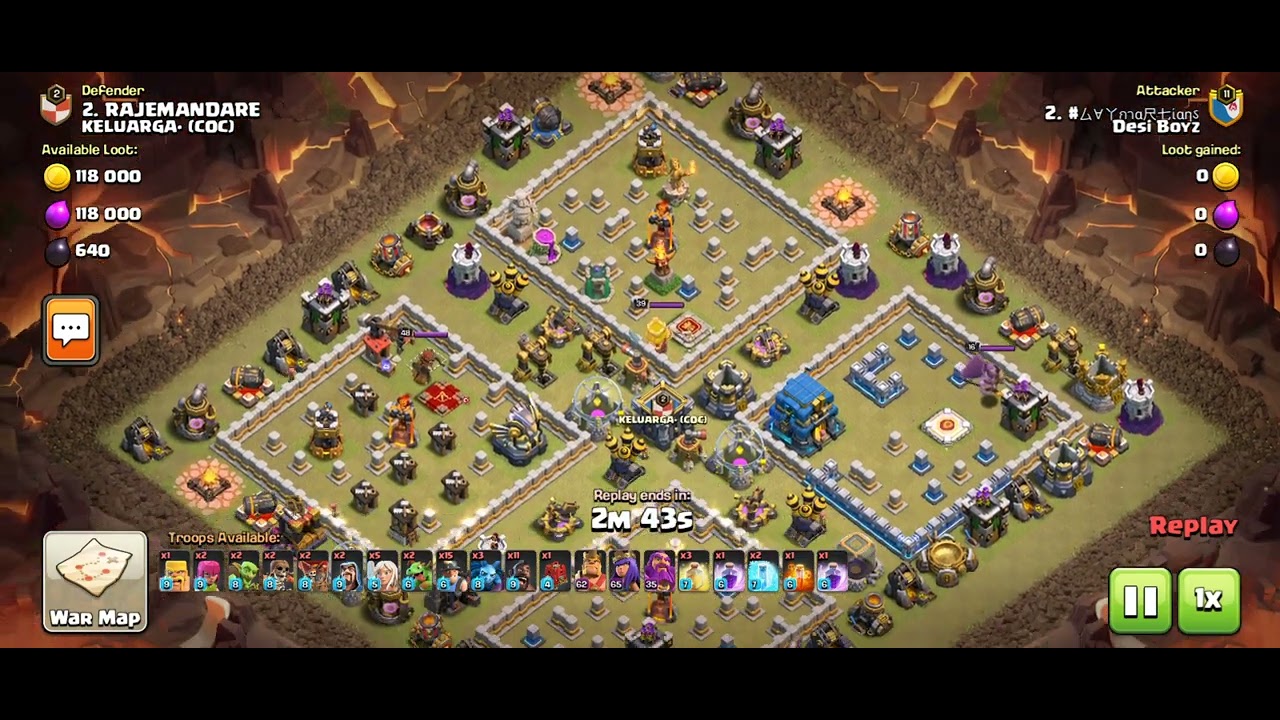 Best Attack At TH-12 Hybrid Attack | Clash Of Clans @sumit007yt ...