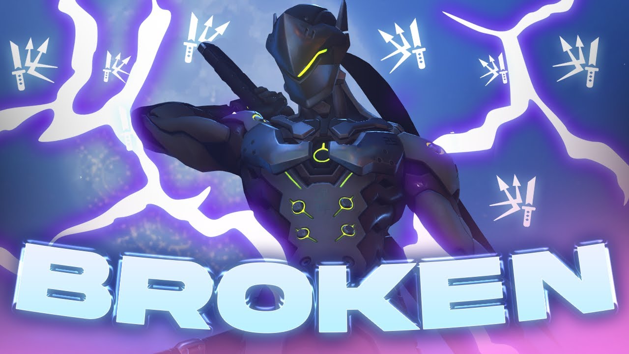 GENJI'S DEFLECT is the BEST ABILITY in Overwatch 2 (GM genji gameplay ...