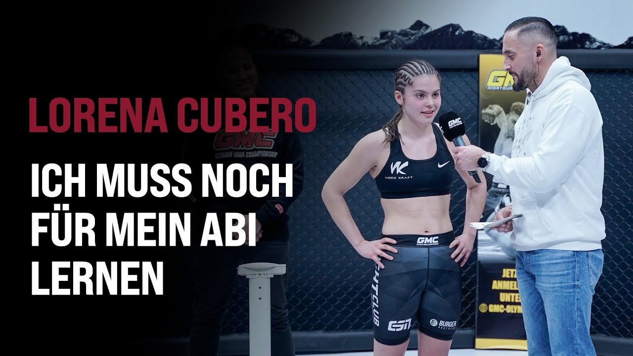 "AB NÄCHSTER WOCHE MUSS ICH LERNEN" | Lorena Cubero Interview - GMC 32 ...