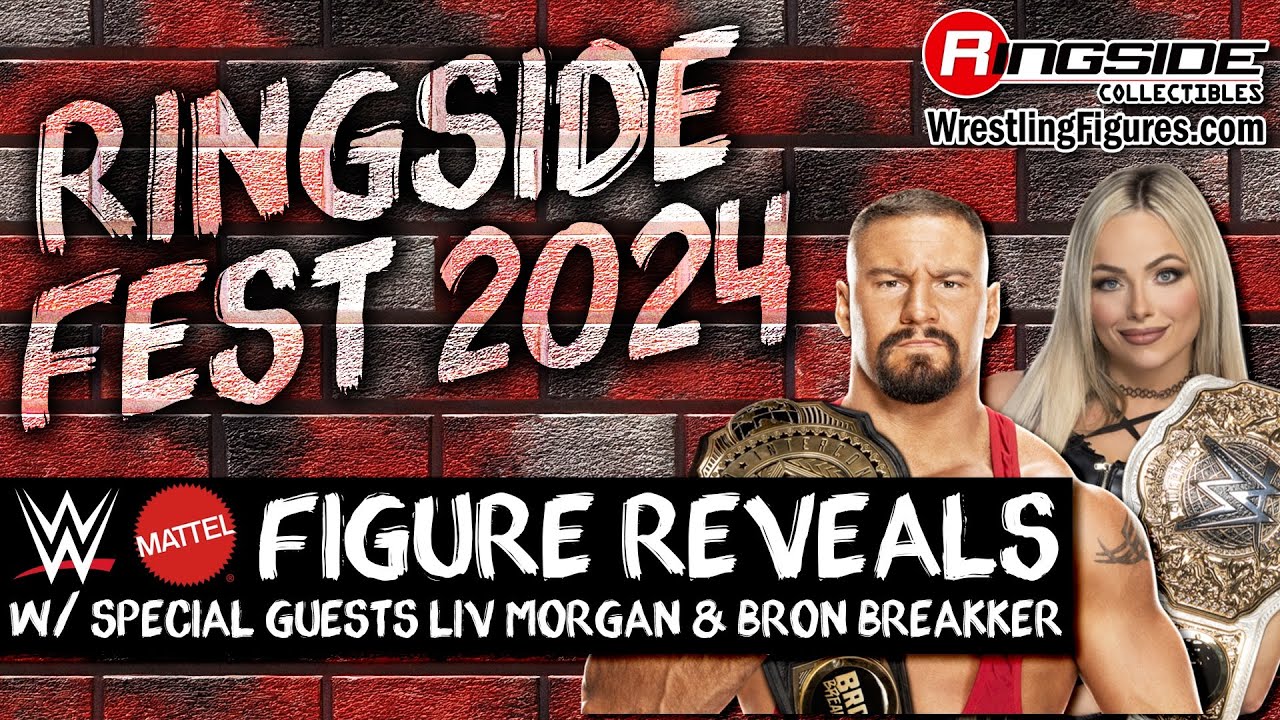 Ringside Fest 2024: ALL NEW Mattel WWE Figure Reveals w/ Bron Breakker ...