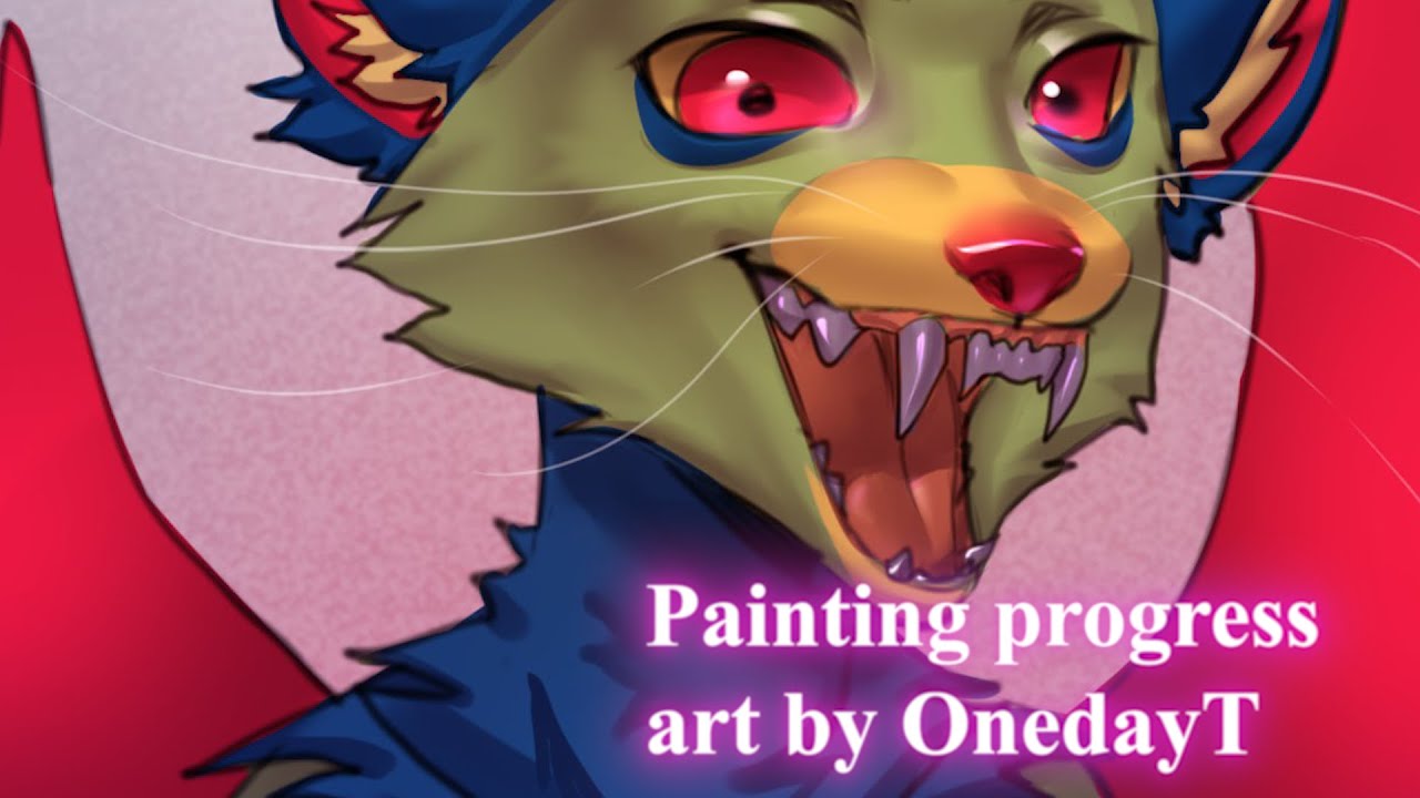Furry Speedpaint 66 | by OneDayT - YouTube