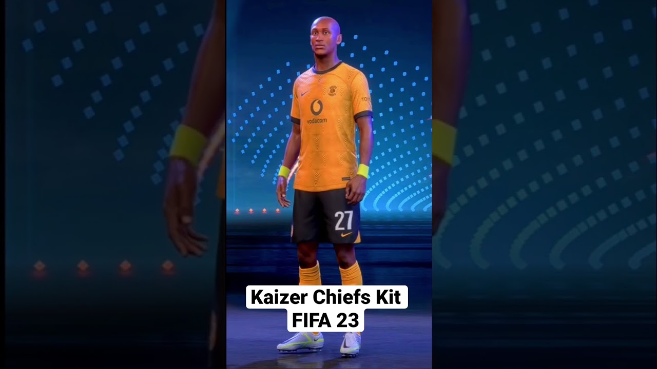 FIFA 23 Kaizer Chiefs Kit #fifa23 #fifa23kaizerchiefs #shorts - YouTube