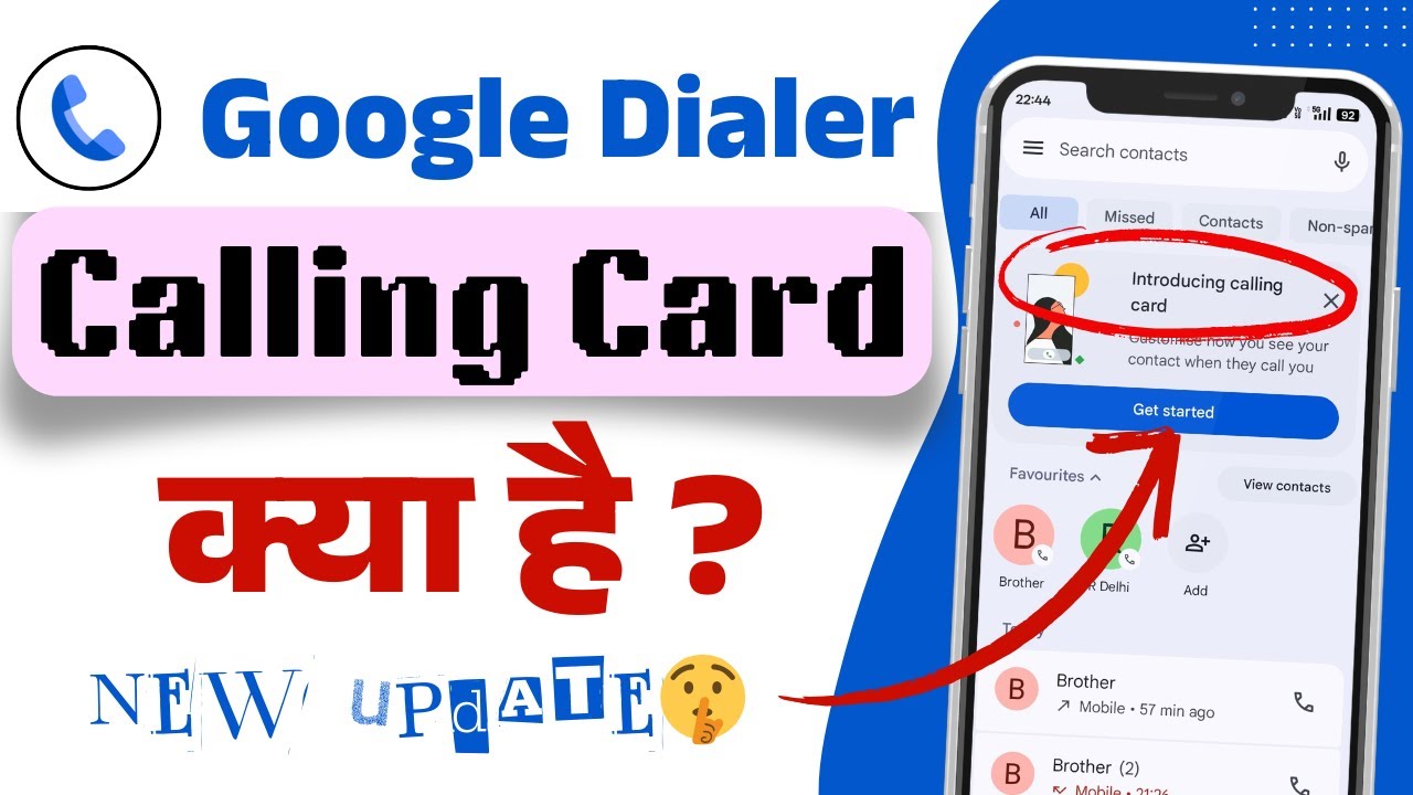 Google Dialer Calling Card | Calling Card in Google Dialer | Google ...
