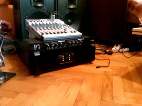 STX PA1200 + DFA112 + behringer eurorack MX1604A + B3 C223 - YouTube