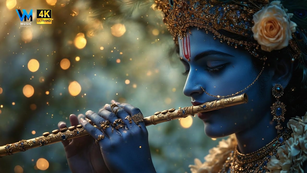 "Divine Krishna Flute Music for Relaxation and Inner Peace | Soothing ...