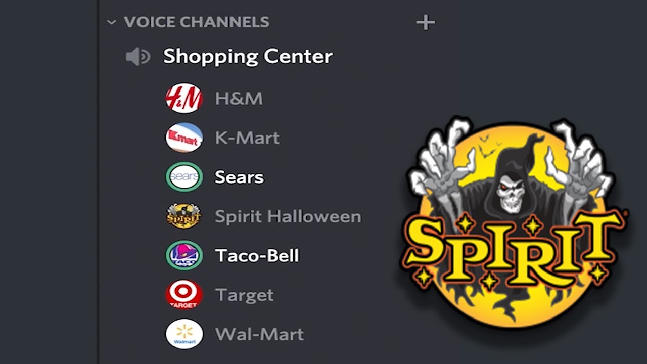 Spirit Halloween Discord Meme - YouTube
