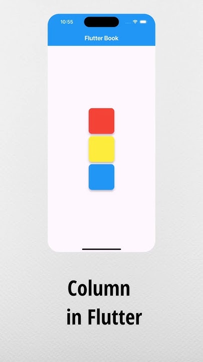 Column widget in Flutter #appdevelopment #flutterexplained #programming #coder #codingtutorial ...