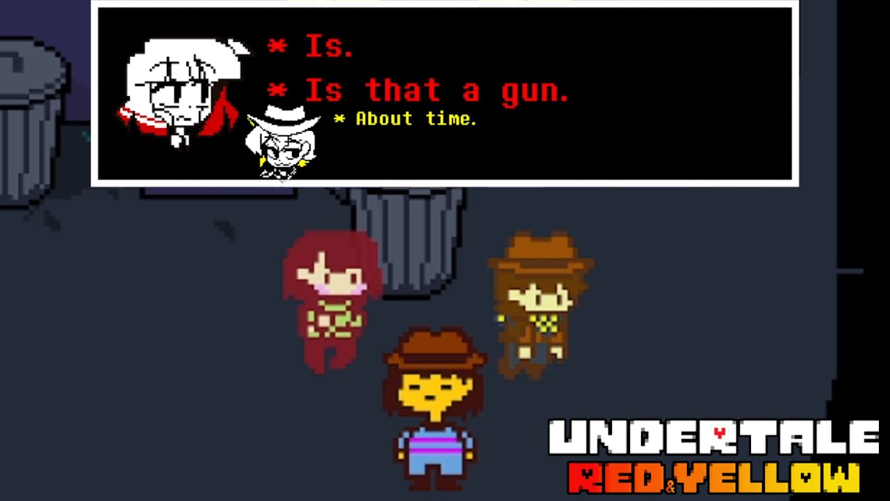 Undertale Red and Yellow GUNHAT TIME With Chara and Clover (Part 7 ...