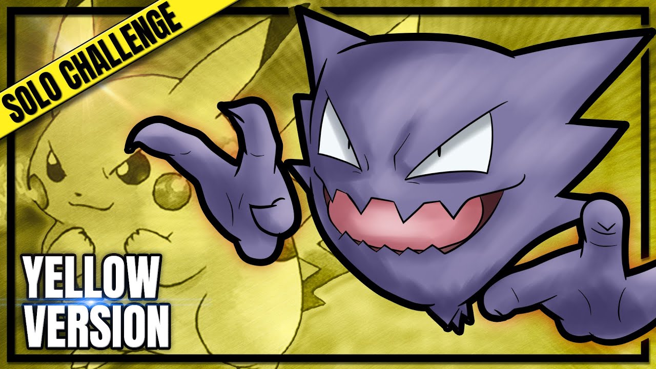 Haunter Only - Pokemon Yellow - YouTube