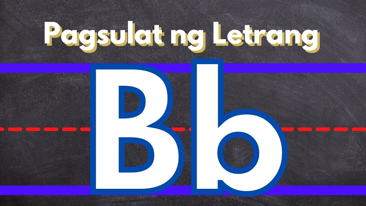 PAGSULAT NG LETRANG Bb | KINDERIFIC TV - YouTube