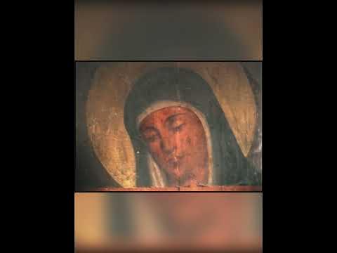 На этой иконе Богородица оживает, плачет - YouTube
