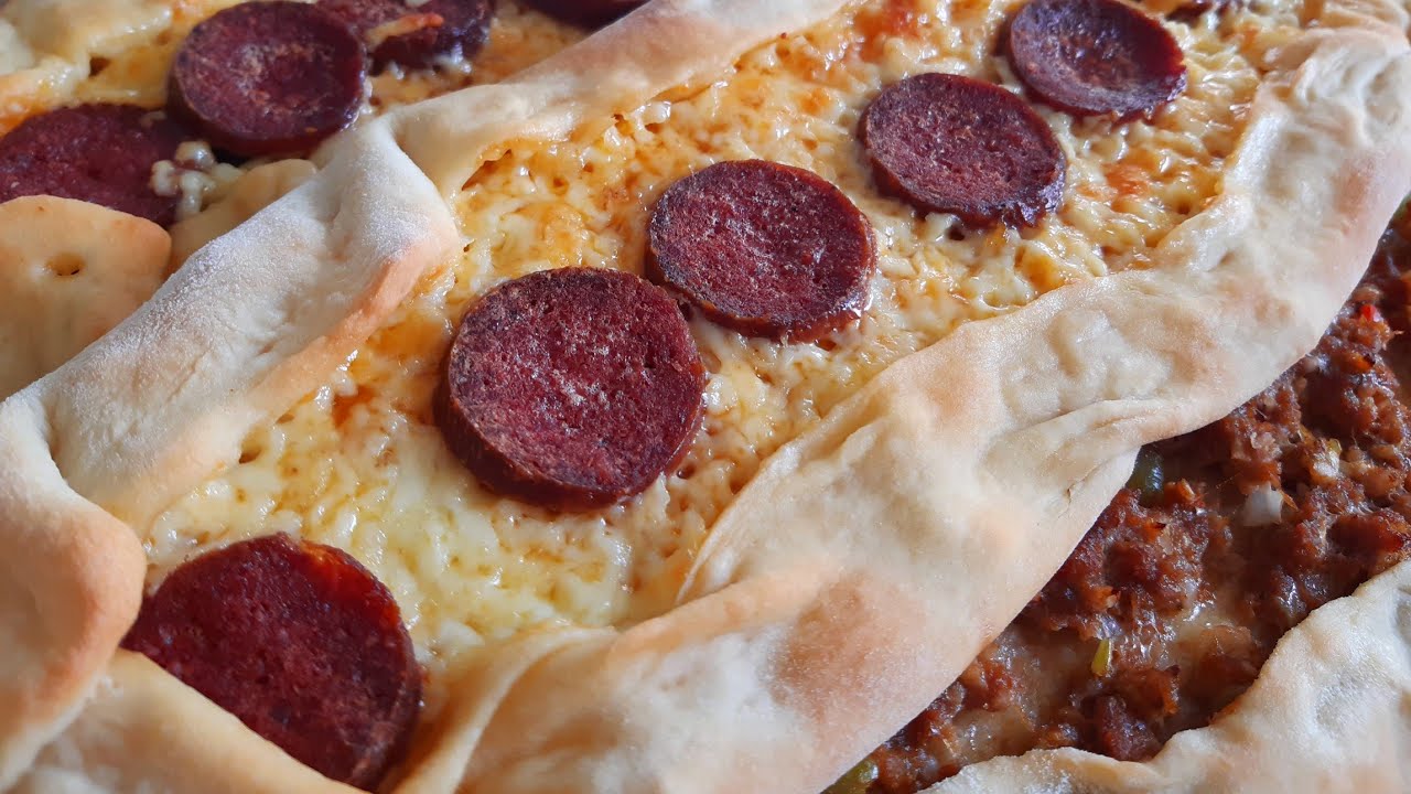 Legendary PIDE recipe! Some call it Turkish Flat Bread! How to make ...