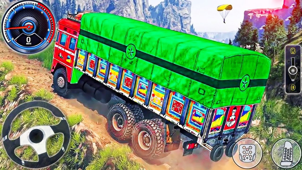 Real Indian Cargo Truck Driver Simulator - Heavy Duty Offroad Truck ...