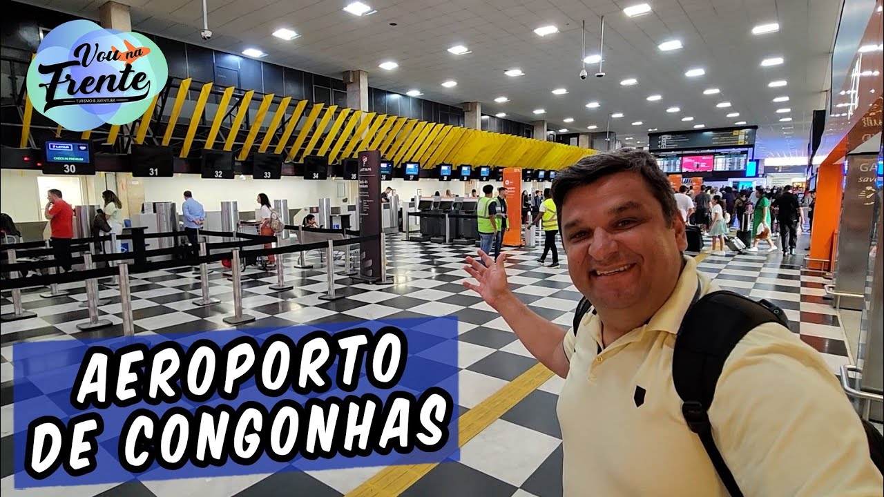 CONHEÇA O AEROPORTO DE CONGONHAS EM SÃO PAULO - YouTube