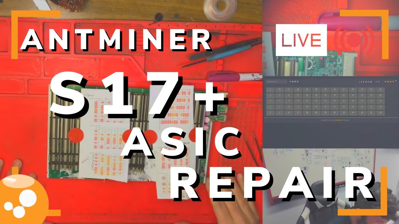 Antminer S17+ ASIC Repair - Bitcoin ASIC Hashboard Repair - 049 - YouTube