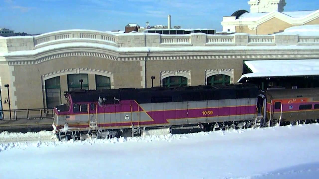 MBTA At The Station In Worcester, MA Video 2 Of 2.MOV - YouTube