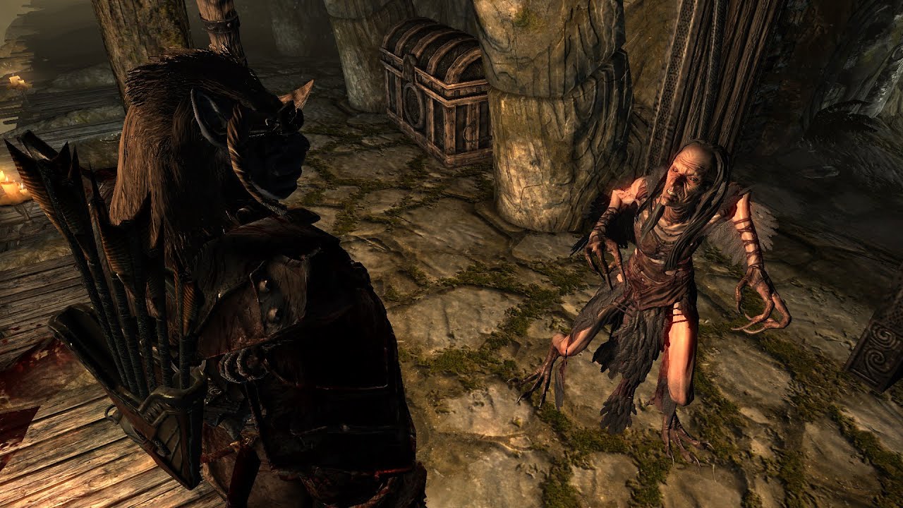 [밥서리]스카이림 공략 (Blind Cliff Bastion) - SKYRIM Adventure Guide - YouTube