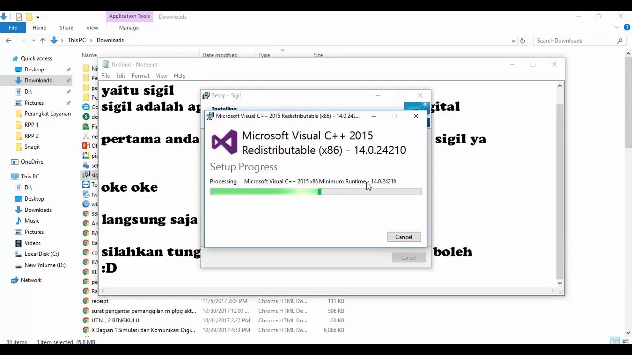 Cara mudah instal SIGIL (epub editor) - YouTube