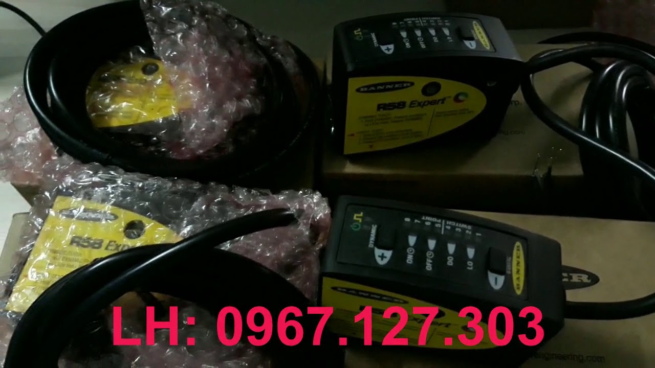 BANNER R58 EXPERT | R58ECRGB1 - YouTube