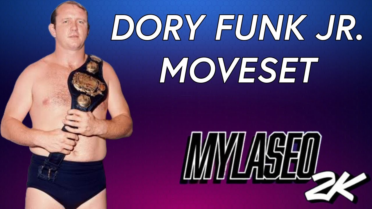 Dory Funk Jr. Moveset (WWE 2K24) - YouTube
