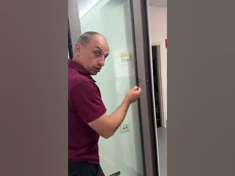 How to do it: Adjustment uPVC front door hinges - YouTube