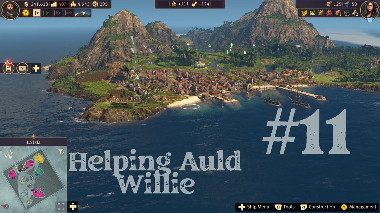 Helping Auld Willie A Anno 1800 Tale Campaign Walkthrough - YouTube