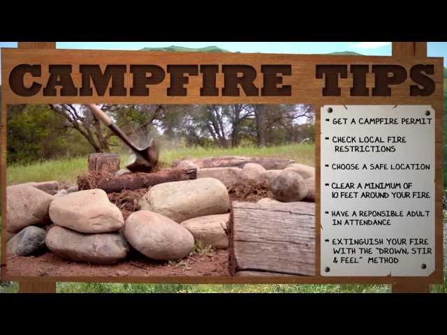 Boy Scout Campfire Safety