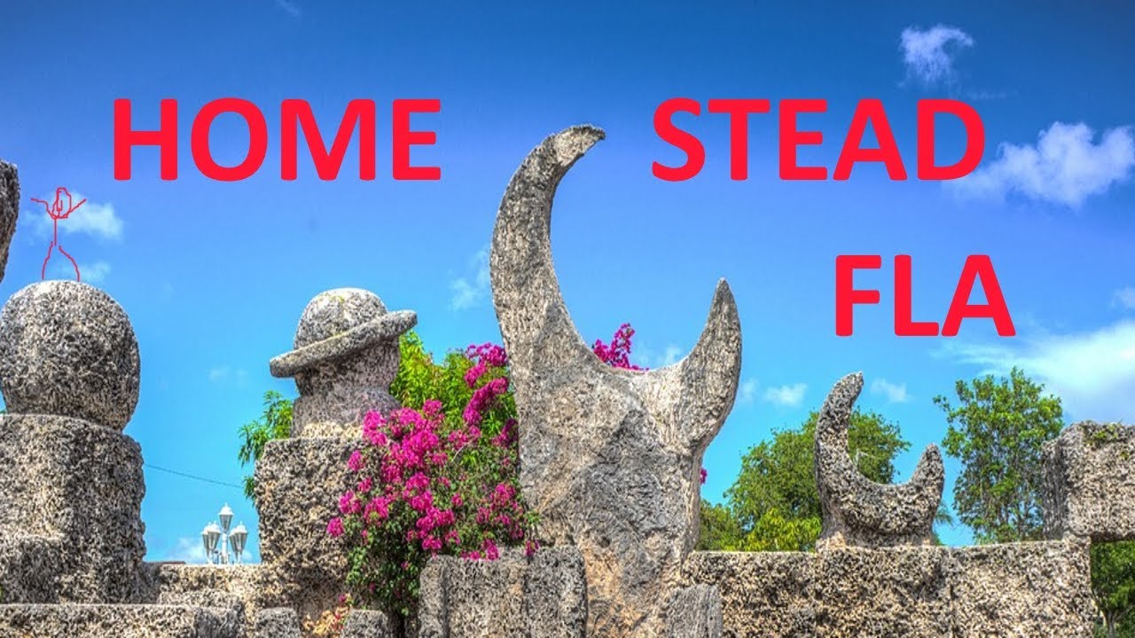 Homestead Florida Real Estate Map - YouTube