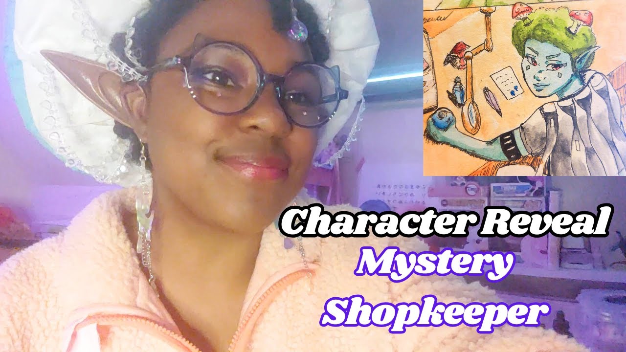Character Reveal!! 🌟 Mysterious Shopkeeper Appears 🍄 - YouTube