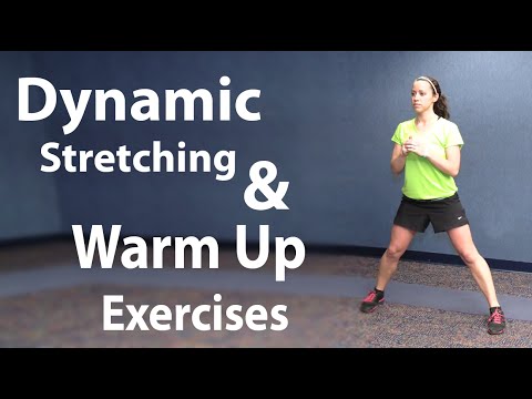 Workout Stretching and Easy Warm Up Exercises - Static and Dynamic Stretching