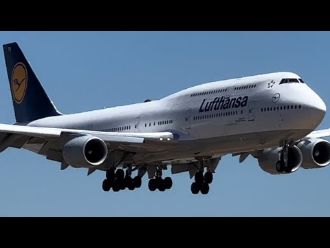 BIG PLANES LANDING COMPILATION | CLOSE VIEW |AIRBUS | BOEING | PLANE ...