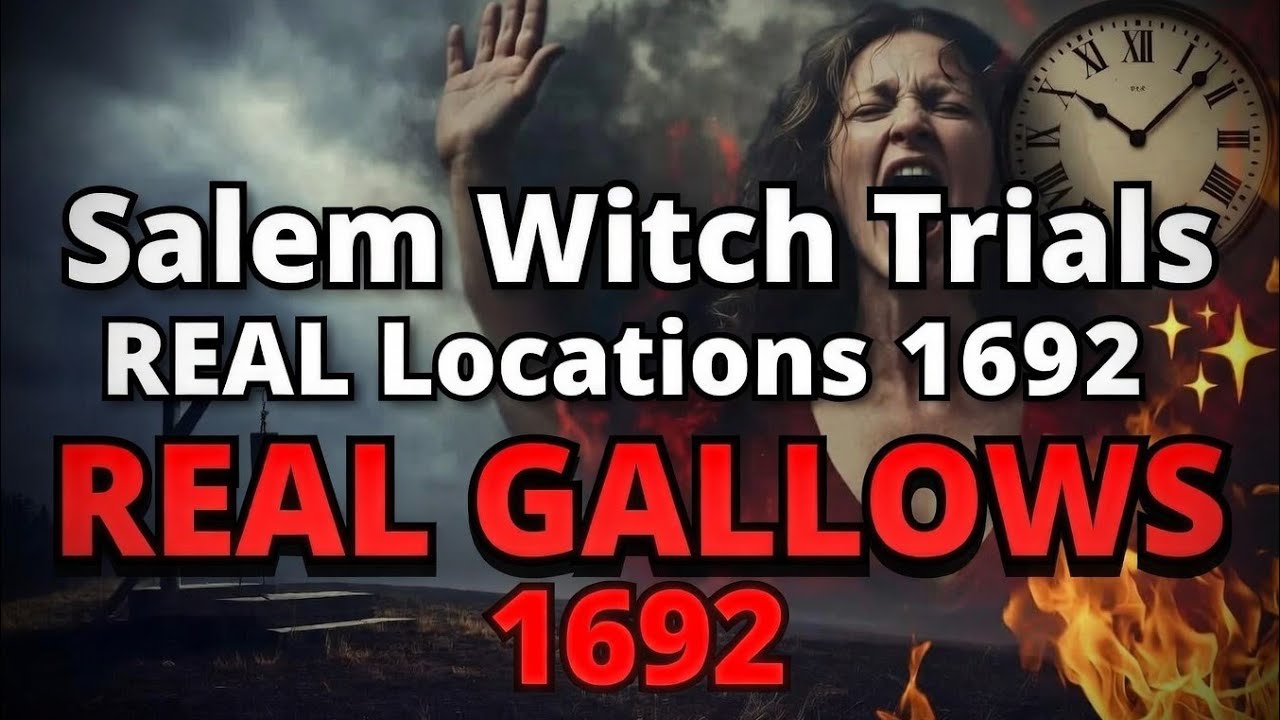 Salem Witch Trials 1692: REAL Execution Sites & Locations Exposed 😱 ...