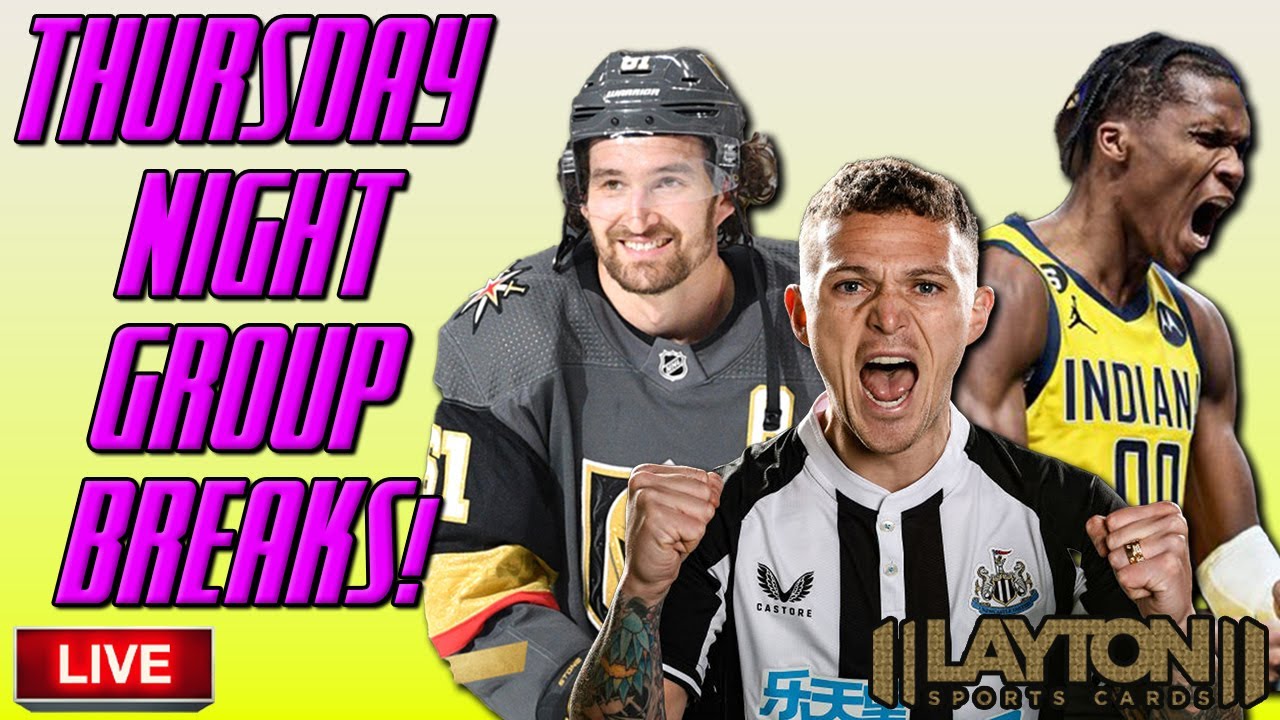 Thursday Night Group Breaks & Personals w/ LSC! - YouTube