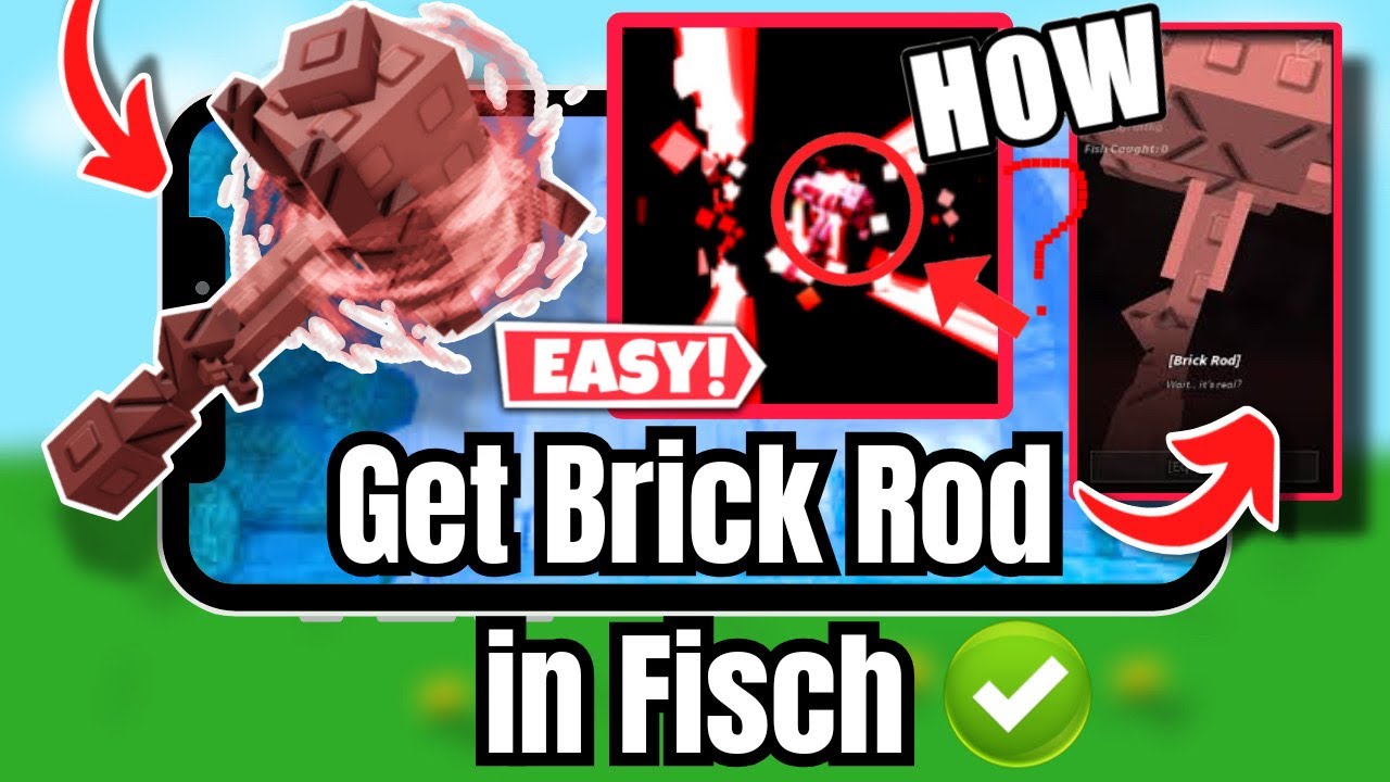 How to get Brick Rod in Fisch Game Roblox (Easy Method) - YouTube