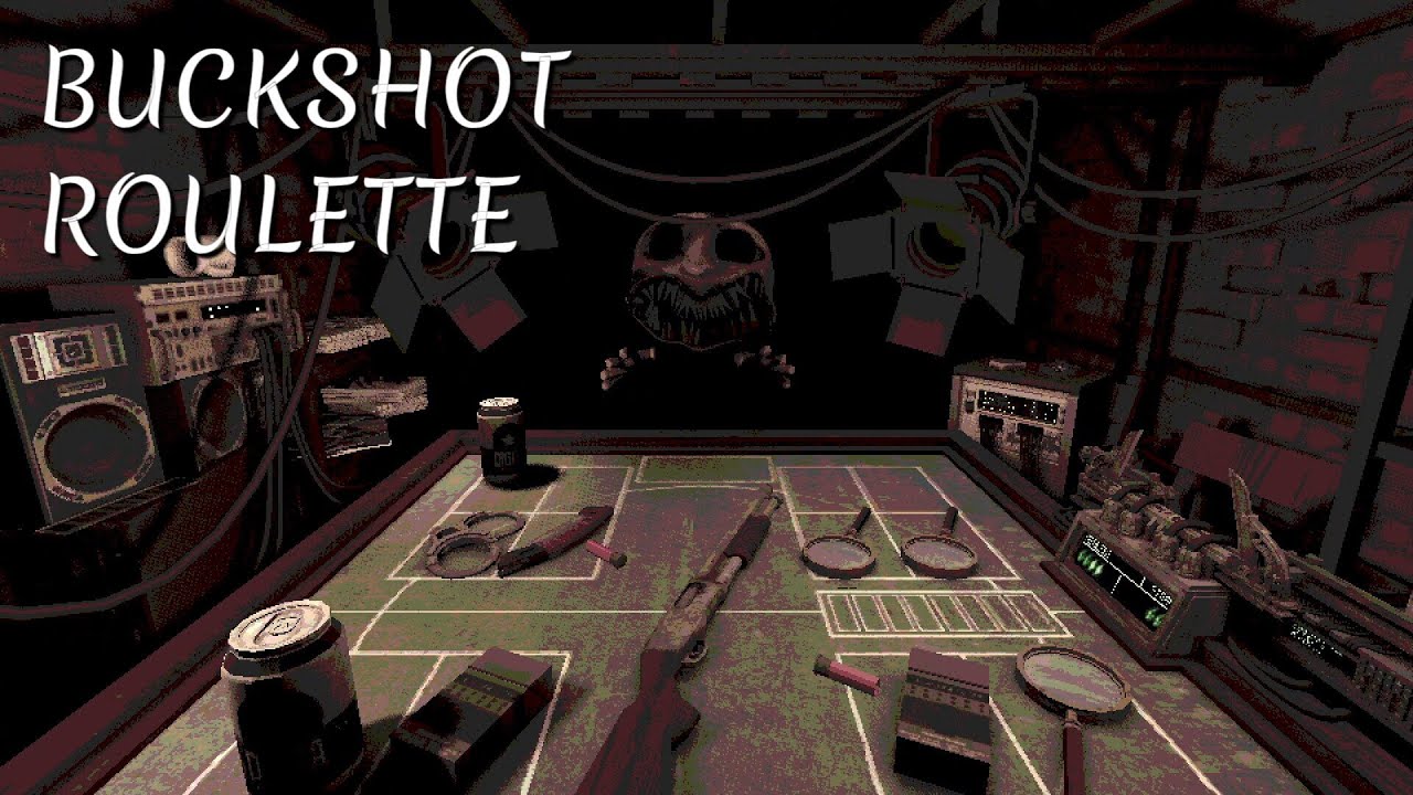 Let's play Russian Roulette - BUCKSHOT ROULETTE - YouTube