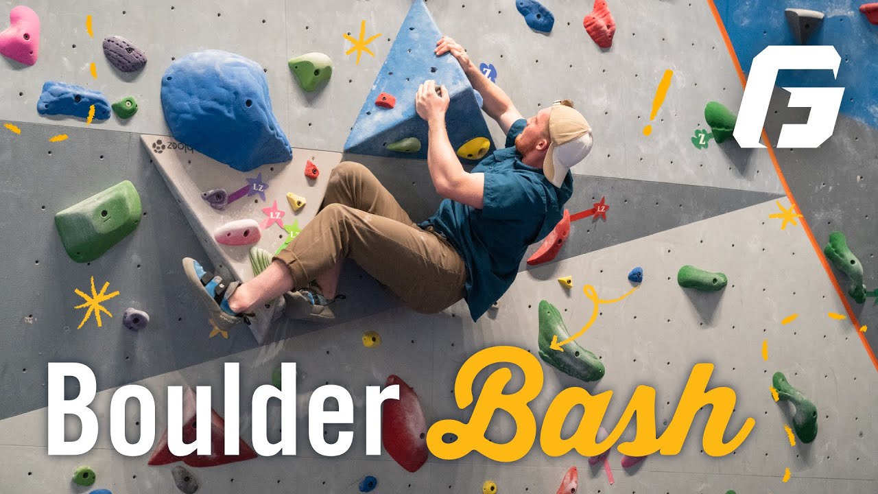 The Boulder Bash Competition: Rock Climbing in College 🧗 | George Fox ...