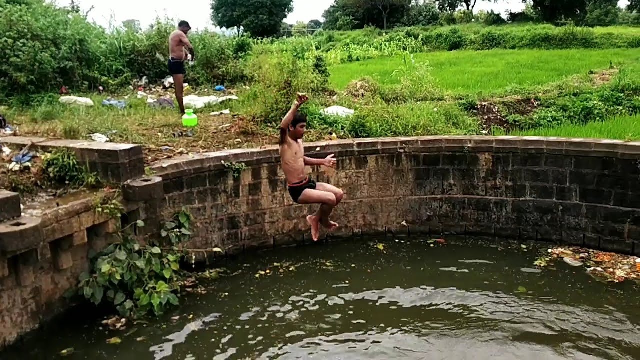 || Swimming Enjoyment in Well || Swimming World || - YouTube