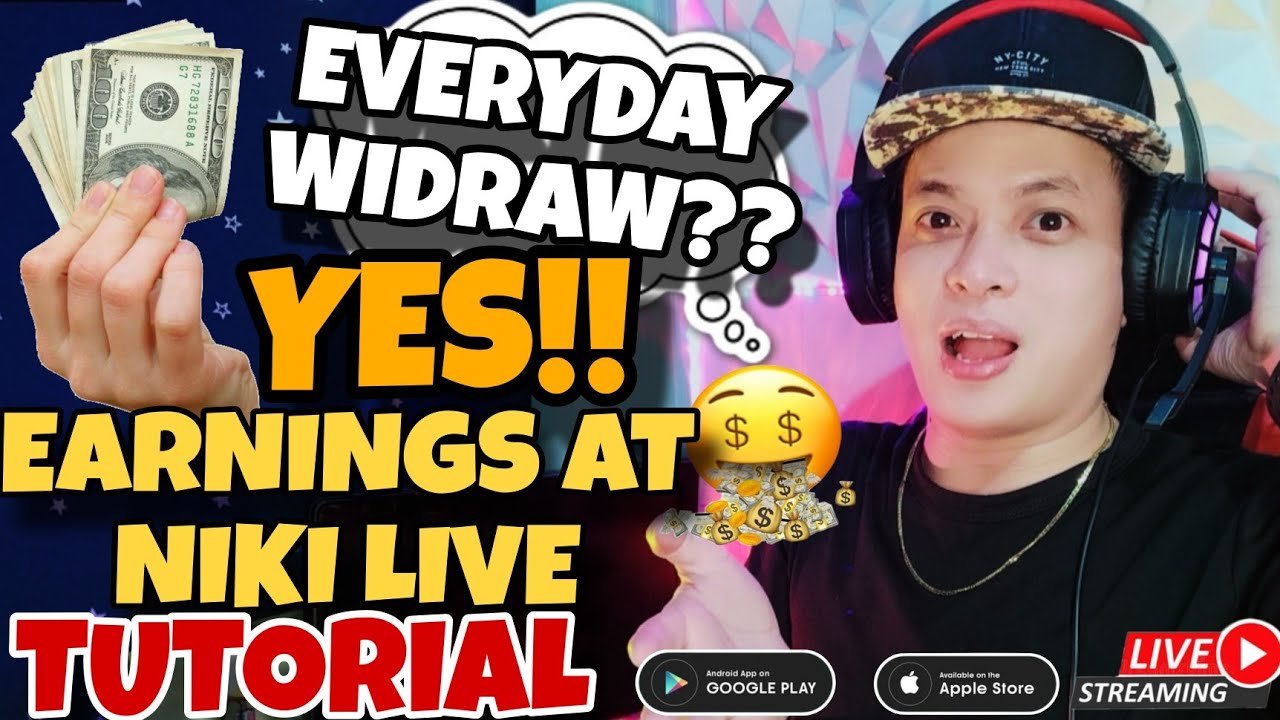 EARNINGS AT NIKI LIVE | EVERYDAY WIDRAW | TUTORIAL | @nikilive-app ...